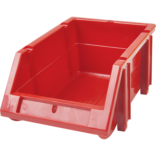 Kleton Stack And Hang Bin 5 7 8 W X 4 11 16 H X 9 13 16 D Red Kleton